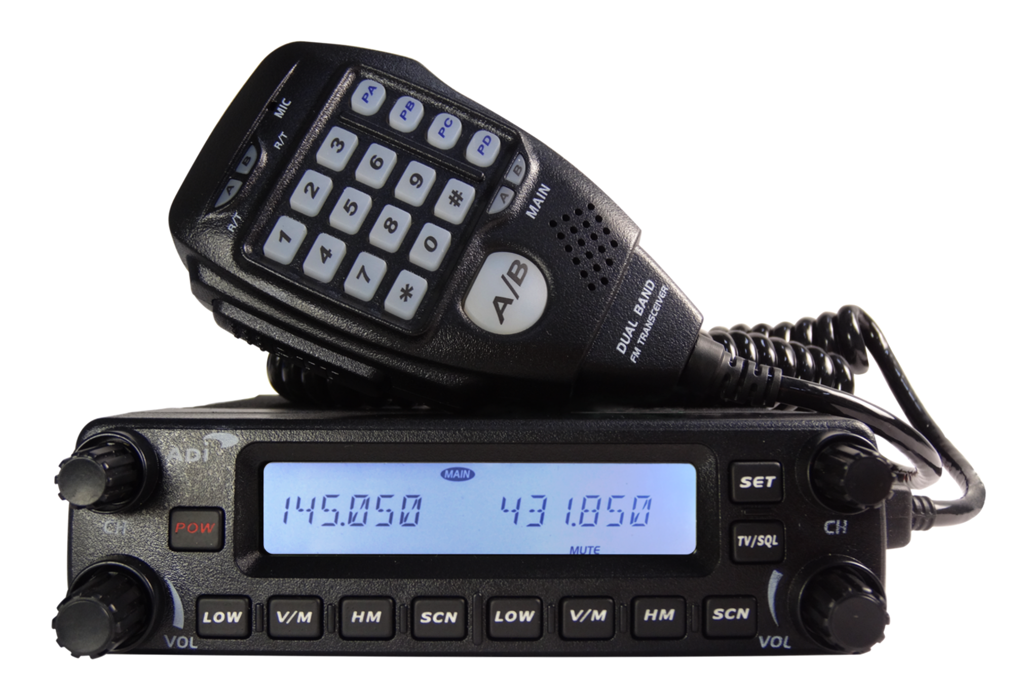 ADi AM-580 雙頻雙待/大功率雙頻業餘車機